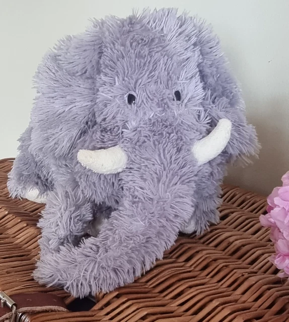 JELLYCAT TRUFFLES ELEPHANT Wooly Mammoth Grey Rare Ltd Edition Retired ...