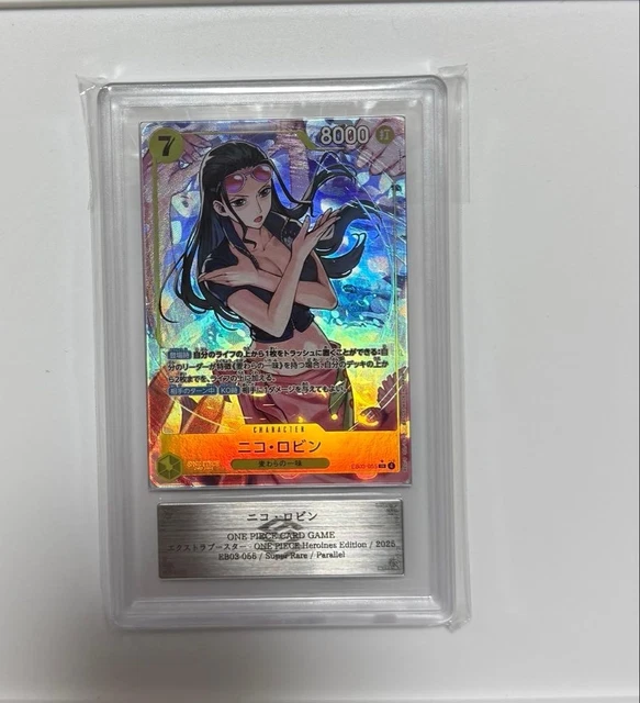 ONE PIECE NICO Robin ARS10+ Card BGS Graded Rare Multiplayer Collection ...