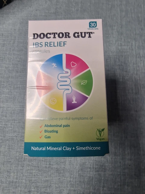2 X DR Gut Doctor Gut IBS Relief Abdominal Pain Gas Bloating 15 ...