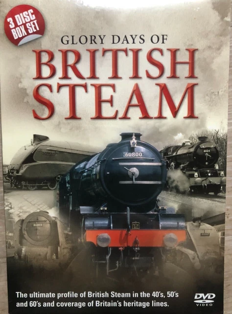GLORY DAYS OF British Steam DVD Box Set South West Scotland Yorkshire ...