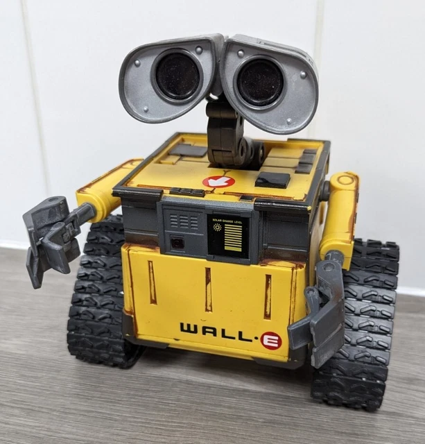 DISNEY PIXAR WALL-E Talking Moving Robot Figure | Thinkway Toys 8 ...
