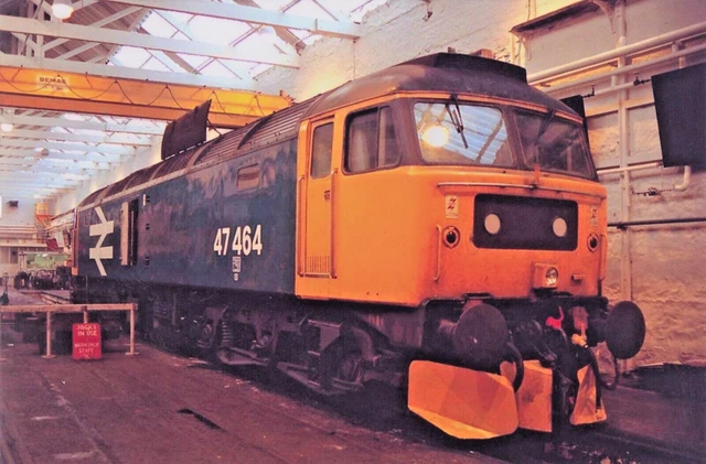 CLASS 47 NO 47464 in revised at inverness tmd £1.20 - PicClick UK