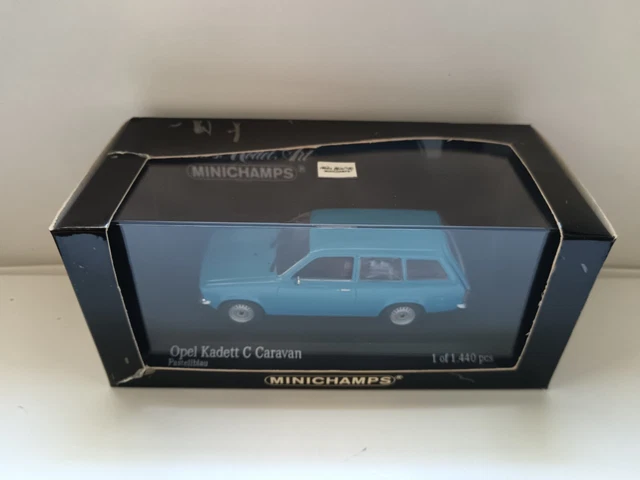 OPEL KADETT C Caravan Bleu 1973-77 Minichamps 1/43 EUR 49,00 - PicClick FR