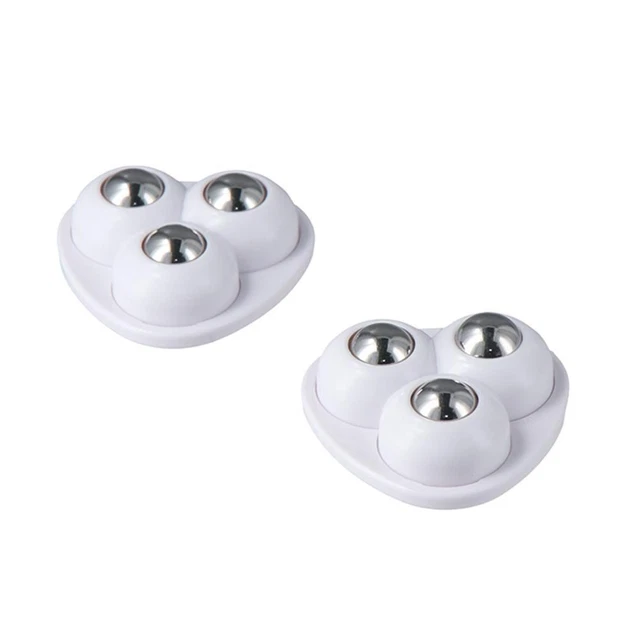 PULLEY 360° ROTATION Wheel Universal Self-adhesive Wheel Mini Caster ...