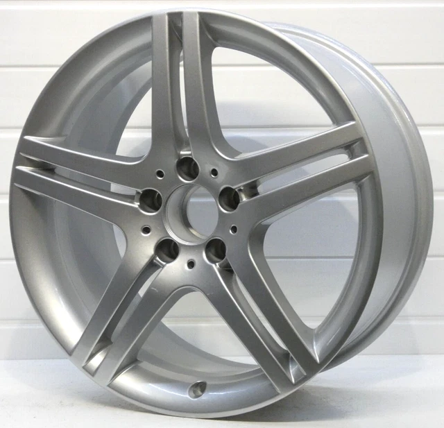 MERCEDES CLC 18& Alloy Wheel Rim Silver 8.5J Rear A2034015602 Genuine X ...