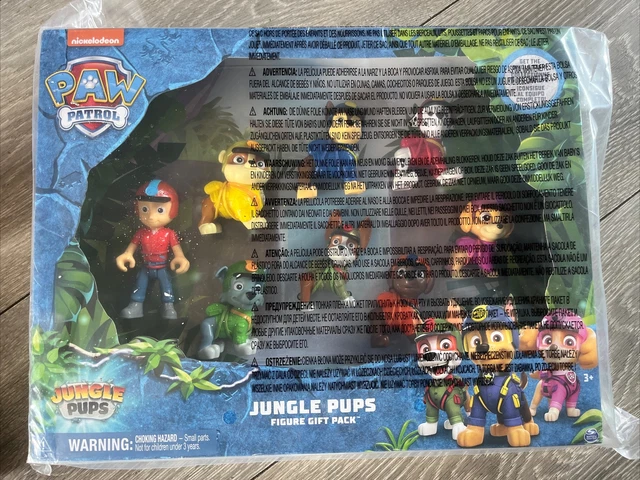 NEW PAW PATROL Jungle Pups Gift Pack with 8 Collectible Figures £24.99 ...