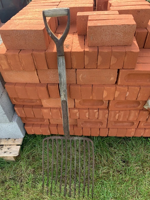 VINTAGE HARDY PICK 8 Prong Hay Pitch Fork Potato Fork Farm Garden ...