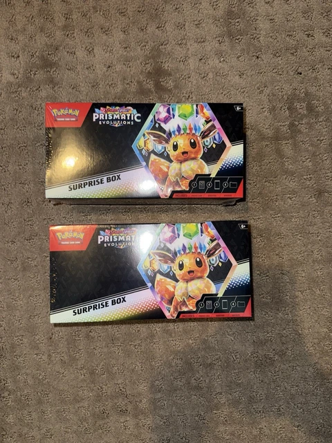 2X POKÉMON TCG Scarlet and Violet Prismatic Evolutions Surprise Boxes - NEW $188.06 - PicClick AU