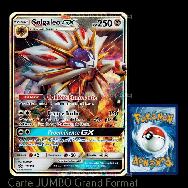 CARTE POKÉMON JUMBO SM104 Solgaleo GX EUR 1,00 - PicClick FR