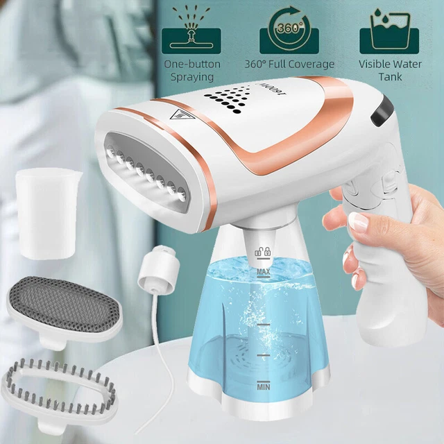 DAMPFGLÄTTER STEAMER REISEBÜGELEISEN 1600W Dampfbürste Dampfbügeleisen für Reise EUR 22,89 ...