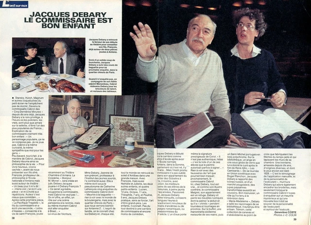 COUPURE DE PRESSE Clipping 1984 Jacques Dubary (2 pages) EUR 5,00 - PicClick FR