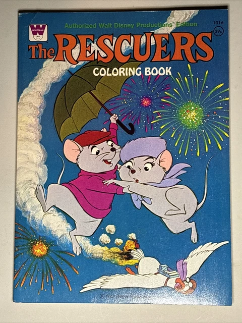 THE RESCUERS COLORING Book £12.53 - PicClick UK