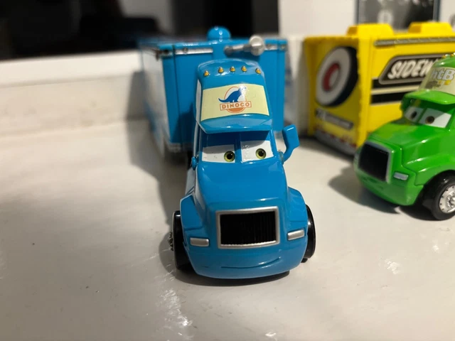 DISNEY PIXAR CARS Diecast Dinoco Gray Hauler £20.00 - PicClick UK