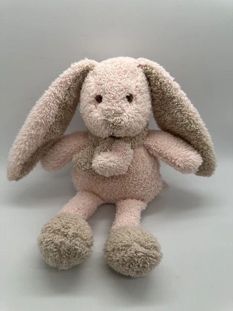 CARD FACTORY TINY Treasures Pink Bunny Rabbit Soft Toy Comforter 10 ...