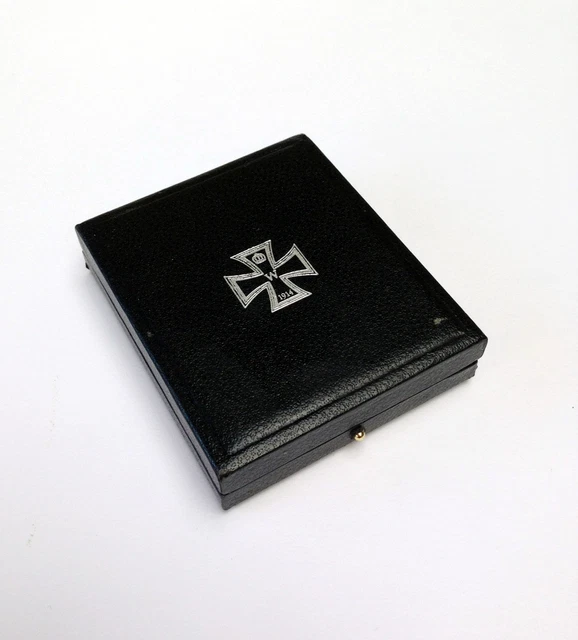 WWI IMPERIAL GERMAN 1914 Iron Cross 2nd Class medal case box for ...