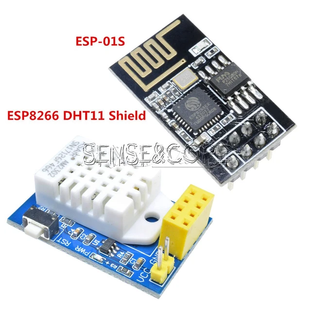AM2302 DHT22 ESP8266 ESP-01/01S Temperature Humidity Sensor Wifi ...