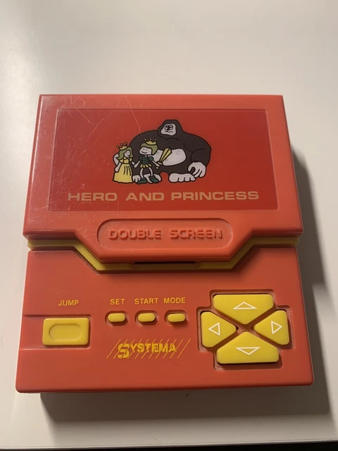 VINTAGE 1980’S SYSTEMA Hero and Princess Double Screen LCD Game £9.99 ...