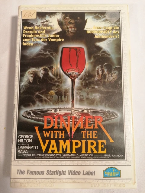 DINNER WITH THE VAMPIRE George Hilton VHS-Rarität VHS-Gold Film Horror EUR 19,90 - PicClick DE