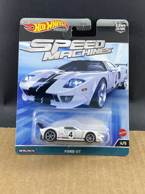 HOT WHEELS PREMIUM Speed Machines Ford GT 4/5 PEIGNE EXPÉDITION 1 $ PAR ...