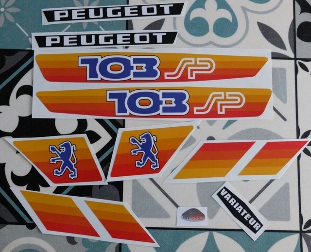 PEUGEOT 103 SP REF-MOB003-1 Sticker Kit £24.88 - PicClick UK