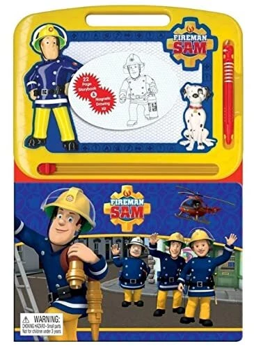 FIREMAN SAM LEARNING Series by Phidal Publishing Inc. Book The Cheap ...