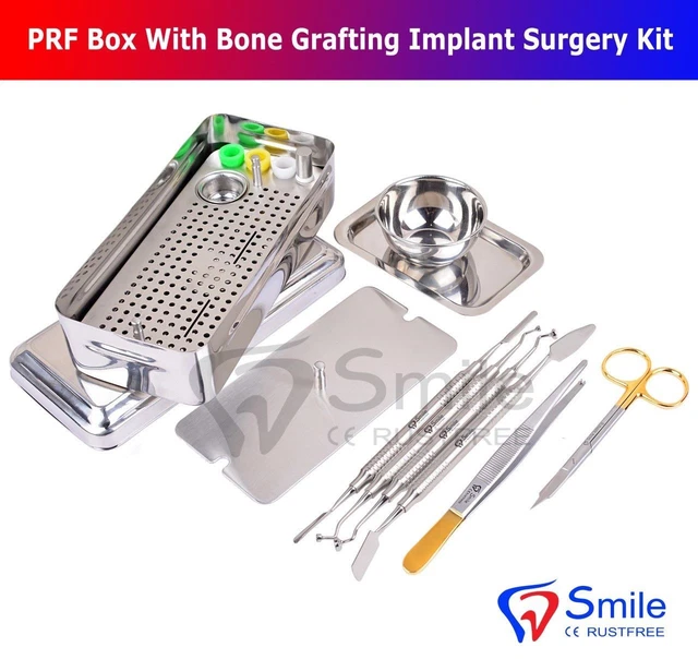 PRF BOX GRF System Platelet Rich Fibrin Set Implant Surgery Membrane ...