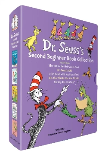 DR. SEUSS DR. Seuss's Second Beginner Book Boxed Set Collection (Relié ...