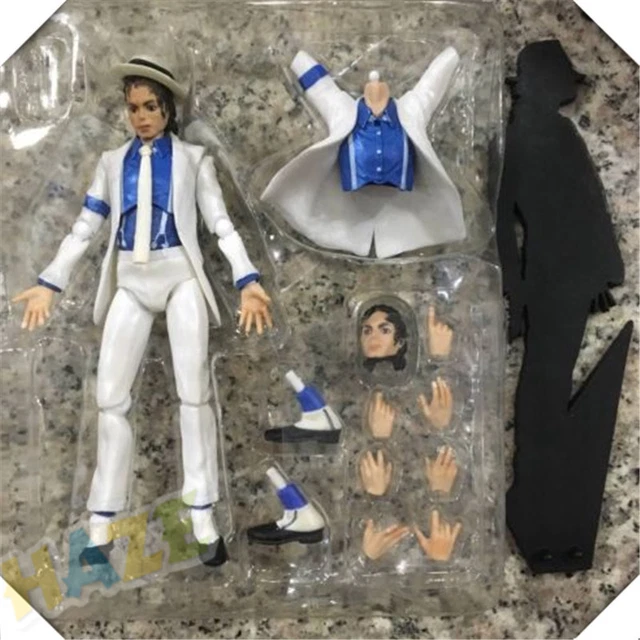 SHF MICHAEL JACKSON MJ Smooth Criminal Moonwalk Action Figure Box Set £ ...