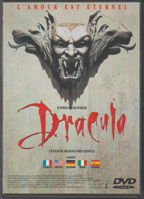 DRACULA DVD FRANCIS Ford Coppola Keanu Reeves Gary Oldman Monica ...