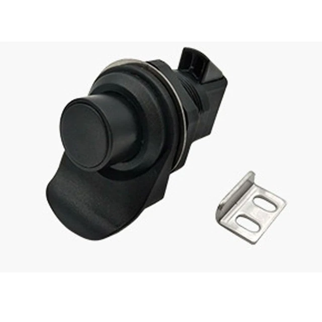 BLACK PRESS TYPE Door Lock Plastic Cage Lock Impact Door Lock Handle ...