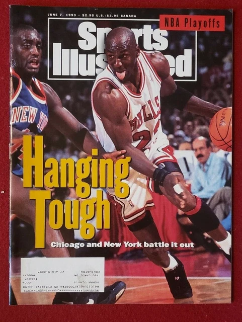 1993 NBA PLAYOFFS CHICAGO BULLS MICHAEL JORDAN vs KNICKS Sports ...