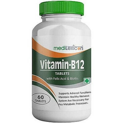 5 X MEDILEXICON Vitamin B12 Tablets (60tab) £68.88 - PicClick UK