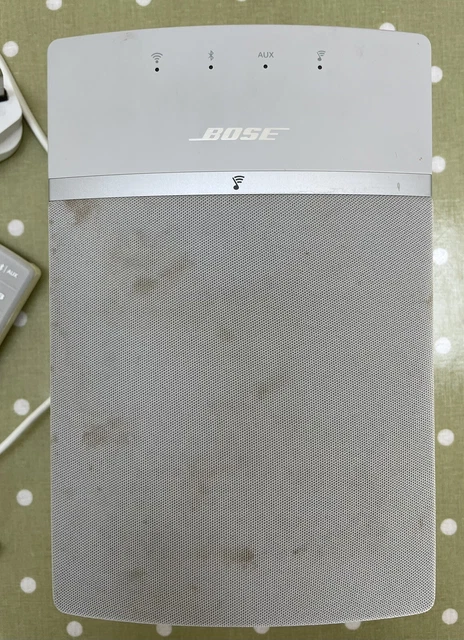 BOSE SOUNDTOUCH 10 Wireless Speaker White + Power Cable / Remote RMF £ ...