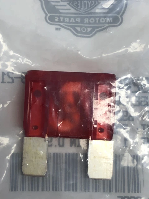 GENUINE OEM ORIGINAL Harley Davidson Motorcycle 50A Maxi Fuse Red P/N ...