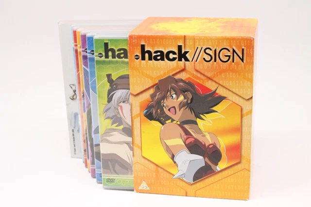 DOT HACK SIGN Komplette Staffel Folge 01-28 | 7 DVD Set Anime Serie ...