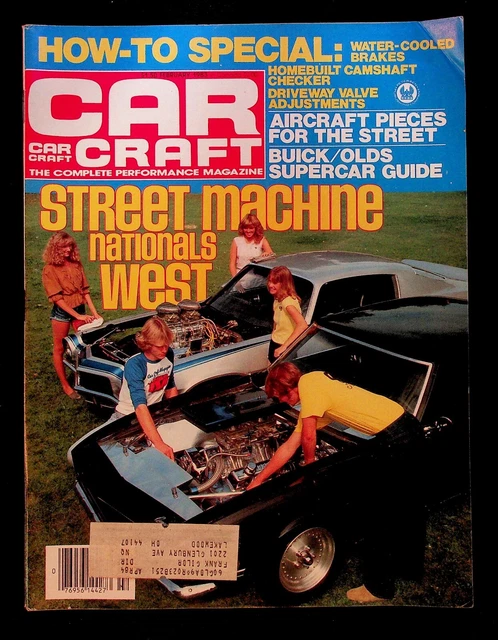 CAR CRAFT MAGAZINE February 1983 Vintage Hot Rod Car Photos Street ...