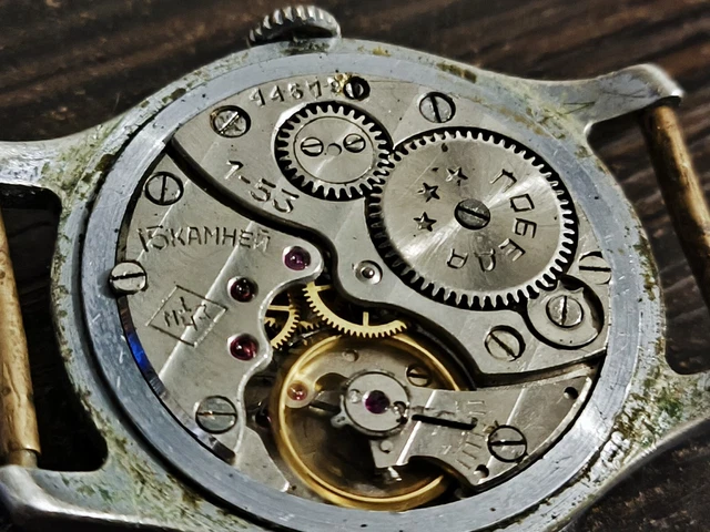 POBEDA KIROVSKI UHR Vintage Sowjetische mechanische MChZ1 UdSSR SELTENE ...