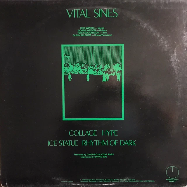 VITAL SINES 🔹 Collage 🔹 Vinile 12 Mix 🔹 1985 MIDNIGHT MUSIC EUR 9,99 - PicClick FR