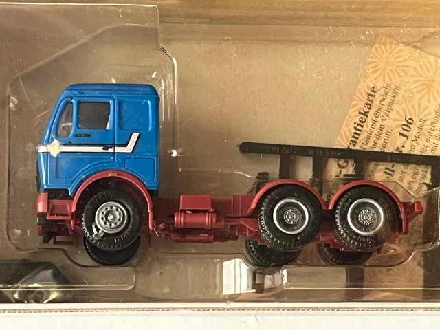 Q179 HERPA 1:87 Sattelzugmaschine Mercedes Benz NG 2238 OVP blau/rot 811 284 Szm EUR 9,69 ...