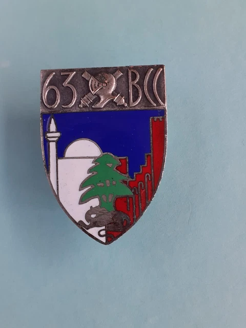 WW2 INSIGNE 63° Bcc Rcc Chars De Combat Levant, Beyrouth Damas Alep, Original EUR 48,00 ...