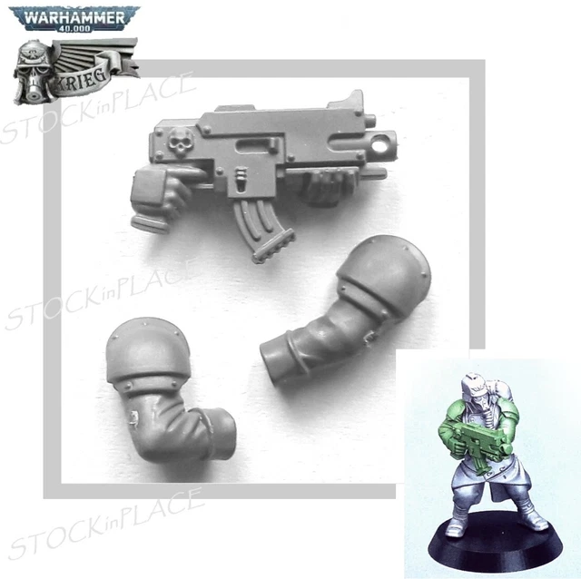 WARHAMMER 40K : DEATH KORPS OF KRIEG BOLTER (KT40* c) Imperial Guard ...