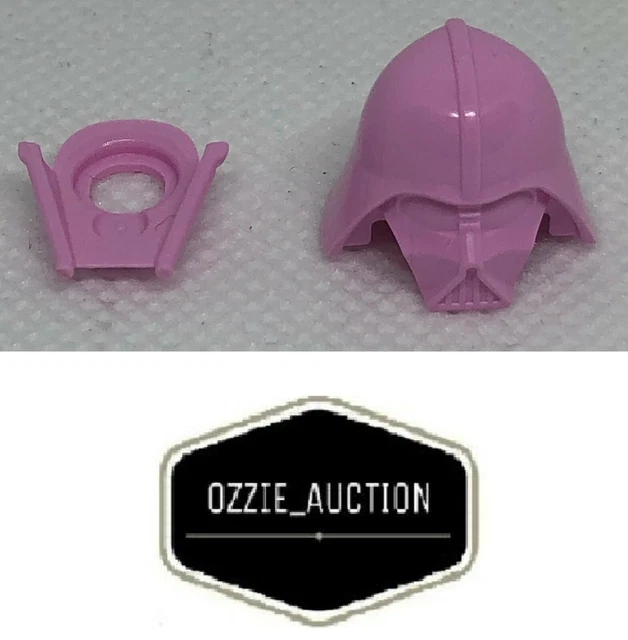 RARE LEGO STAR Wars Pink Darth Vader Helmet - Misprint - Prototype ...