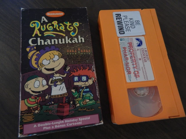 A RUGRATS CHANUKAH Holiday Tv Cartoon Special Vhs Nickelodeon 1997 ...