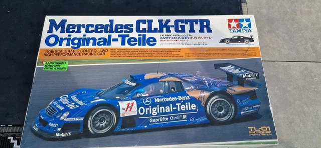 VINTAGE TAMIYA TL-01 4WD Mercedes CLK-GTR Original Teile Rc Car £120.00 ...