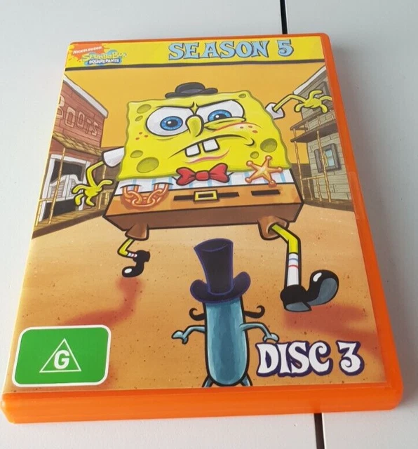 SPONGEBOB SQUAREPANTS SEASON 5 Disc 3 EUR 5,09 - PicClick FR