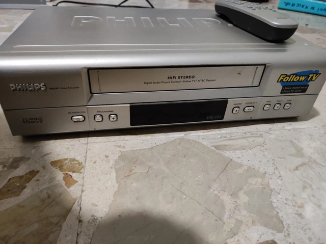 PHILIPS VR540 VCR VHS Video Cassette Recorder Turbo Drive EUR 30,00 ...