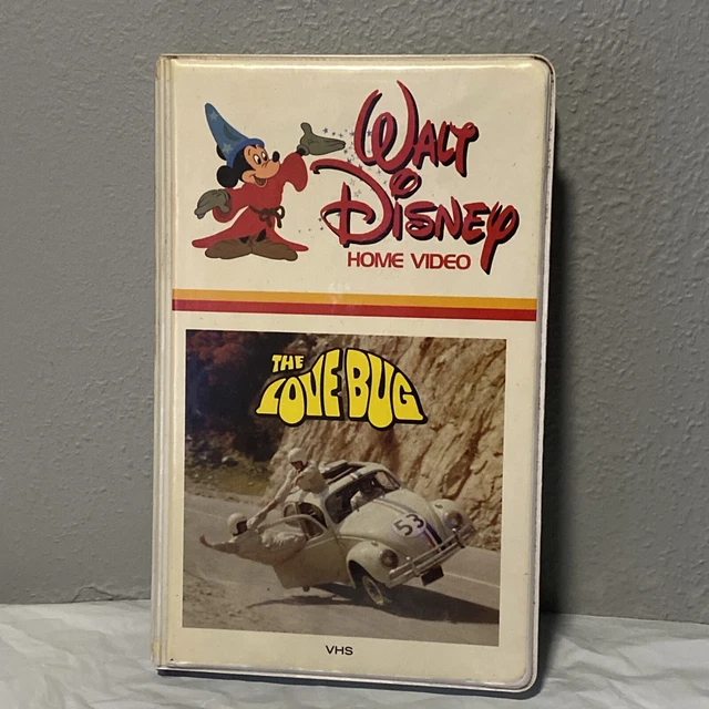 THE LOVE BUG (VHS, 1985) Walt Disney Home Video Early Original Release ...