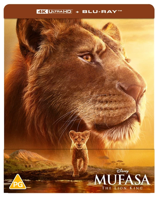 DISNEY'S MUFASA: THE Lion King Limited Edition 4K U (4K UHD Blu-ray) (US IMPORT) £57.97 ...