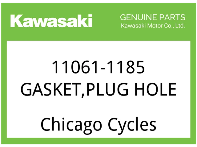 JOINT D'ÉTANCHÉITÉ KAWASAKI Pièce D'origine 11061-1185, Trou De Prise ...