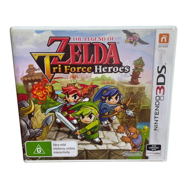 THE LEGEND OF Zelda: Tri Force Heroes for Nintendo 3DS/2DS - AUS/PAL ...